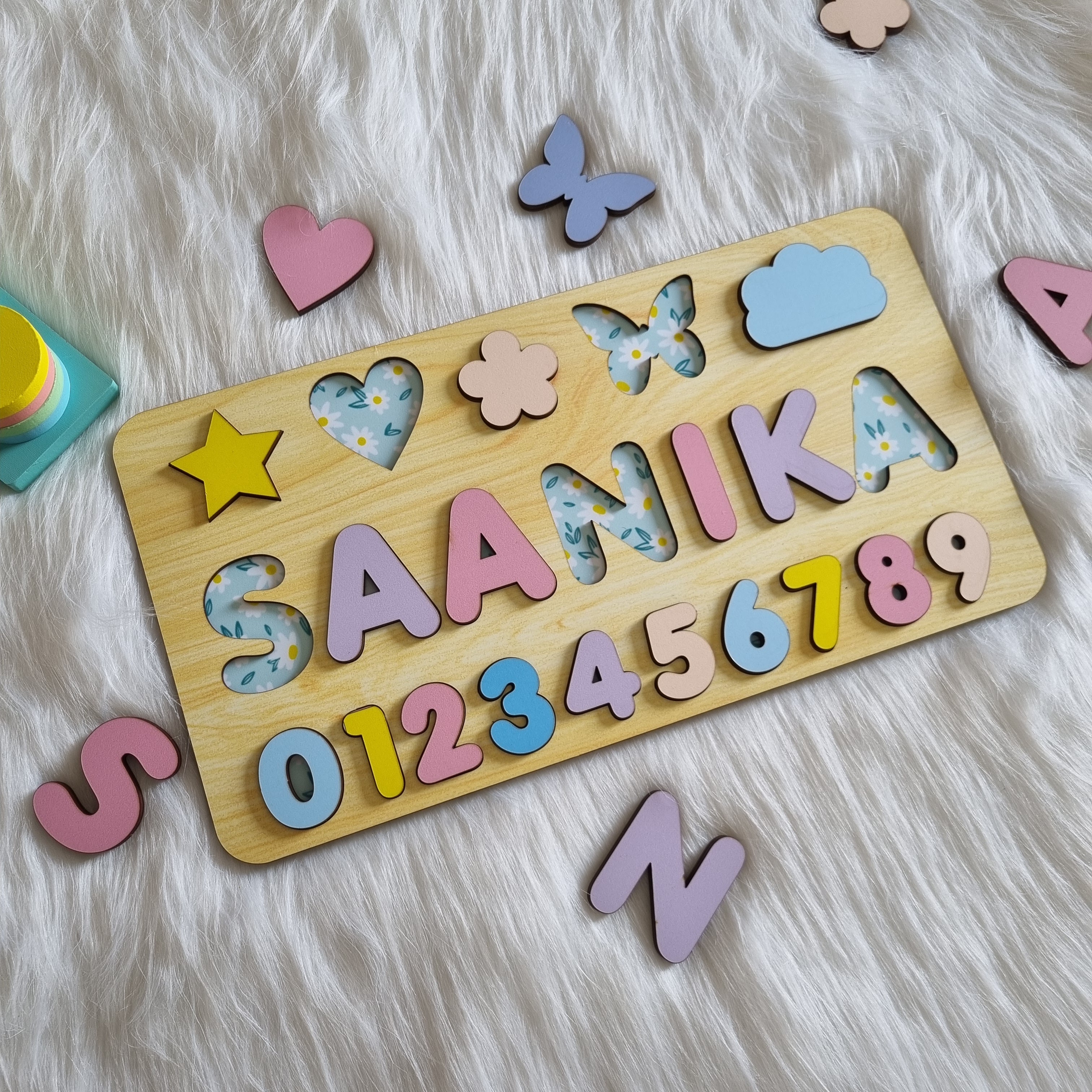 NAME PUZZLE – LAND FOR KIDS